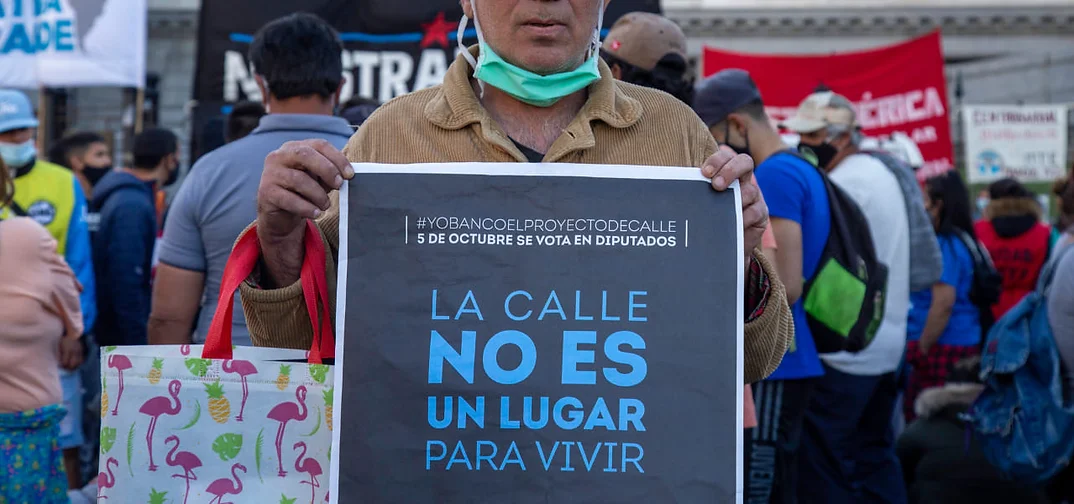 ley de personas en situacion de calle y familias sin techo